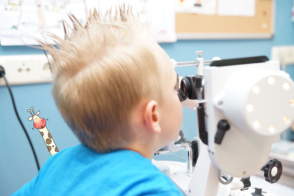 Fotoverslag Ik ga naar de orthoptist of oogarts bij poli Oogheelkunde