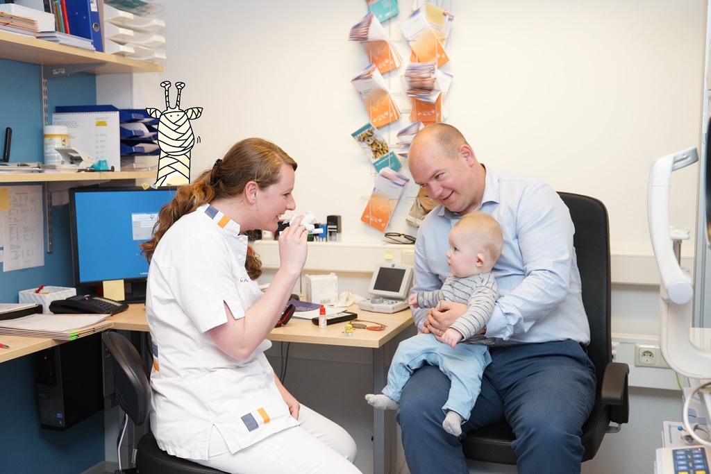 Fotoverslag Ik ga naar de orthoptist of oogarts bij poli Oogheelkunde